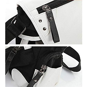 ISaikoy Casual Canvas Messenger Bag Satchel Crossbody Bag Handbag Shoulder Bag Color Q109