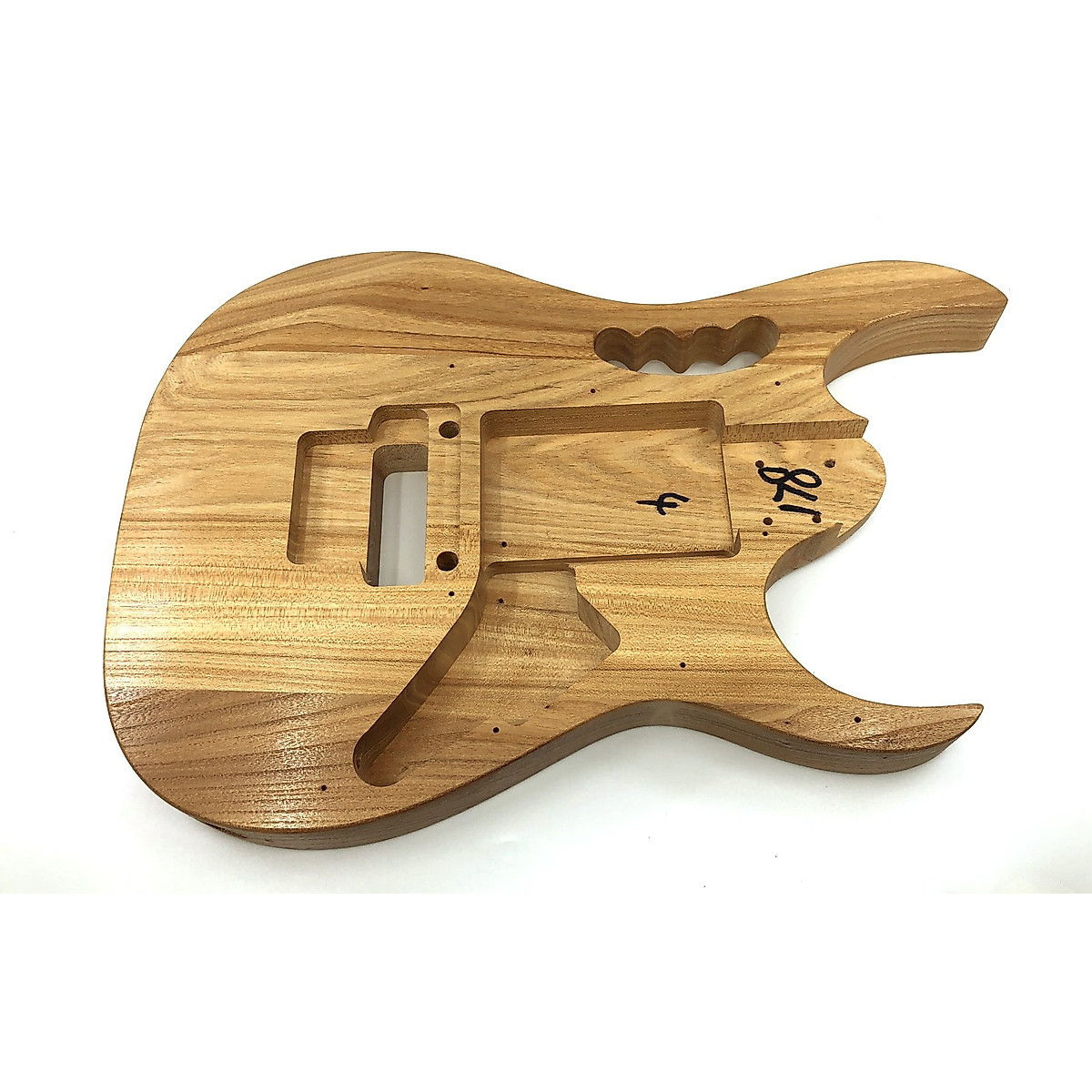 Solo Jem Style DIY Guitar Kit, Ash Body, Hard Maple Neck Vine Inlay, JEK-10