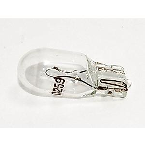 CEC Industries #259 Bulbs, 6.3 V, 1.575 W, W2.1x9.5d Base, T-3.25 (Box of 10)