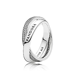 Pandora Promise Ring, Clear CZ 196547CZ-60 EU 9 US