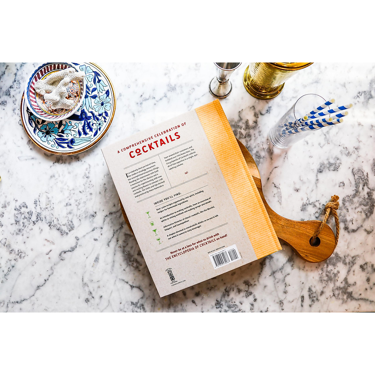 The Encyclopedia of Cocktails: Over 1,000 Cocktails for Every Occasion (Over 1,000 Cocktail Recipes for Every Occasion) (Encyclopedia Cookbooks)