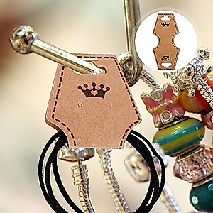 VOSAREA 100pcs Decor Choker Display Card for Jewelry Necklace displaying Cards Hair Band Cards Display Cards for Jewelry Necklace Cards Jewelry Supplies Paper Earring Card Crown