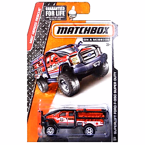 MATCHBOX MBX HEROIC RESCUE SUPERLIFT FORD F-350 SUPER DUTY 85/120