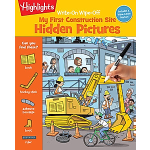 Write-On Wipe-Off My First Construction Site (Write-On Wipe-Off My First Activity Books)