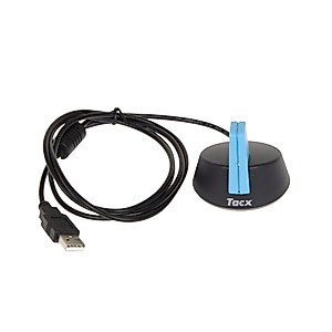 Tacx Flow Smart Trainer, Bluetooth and ANT+ Capable, Ready for Zwift, Training Base, Electro Brake, Simulate 6% Slope, 800 Watt