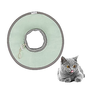 DOITOOL 2 Pcs Pet Protective Collar Pet Healing Cone Pet Pets Lick Cone Cat Recovery Cone -Lick Collar Pet Recovery Cat Collar Elizabethan Pet Collar Headgear Water