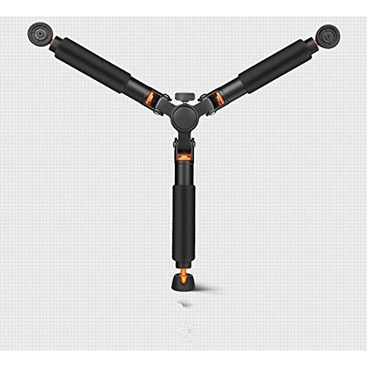 Bestshoot Desktop Mini Tripod Load 3KG Universal 3 Legs Monopod Base Stand Unipod Support Compatible with Canon 60D 60D 5D Nikon D90 Sony A58 A7RII DSLR Cameras Video Micro Shooting