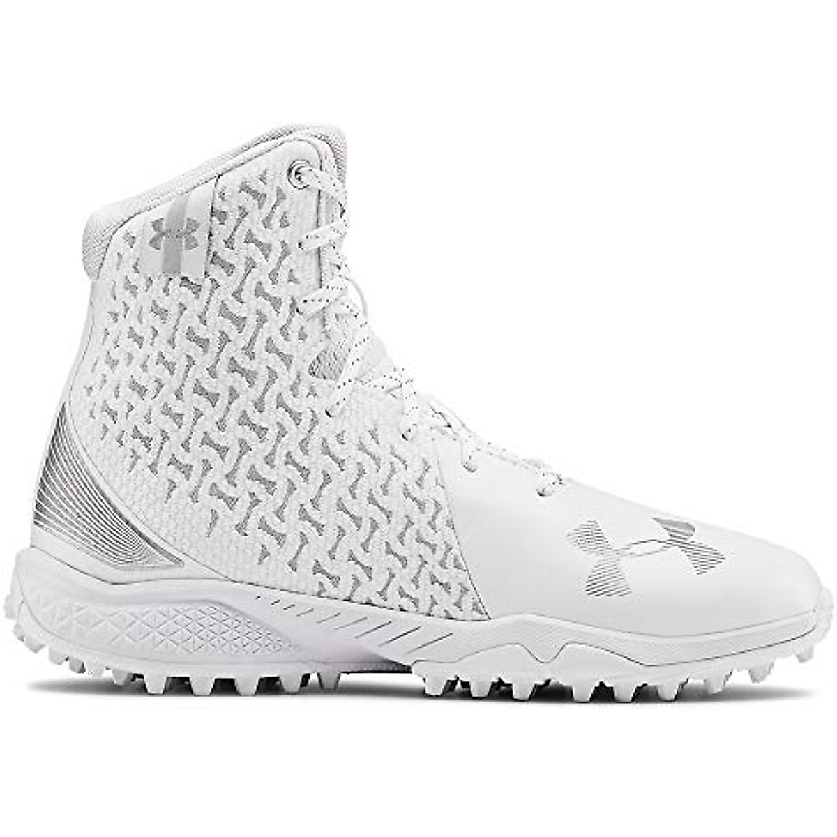 Under Armour Women's UA Highlight Turf Lacrosse Cleats 5.5 White