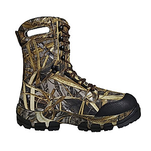 R RUNFUN Men's Waterproof Hunting Boots Camo Hiking Boot Insulated Military Tactical Work Boot, 10" Breathable Non-slip Outdoor Boot, 600g Insulation(RF013-10W, Size11)