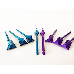 Resin Mixer Paddles,12 PCS Drill Mixing Attachment,Reusable Paint Mixer for Drill, epoxy drill paddles drill mixer Drill Attachment Resin Molds Mixing,Epoxy Tumblers Cups