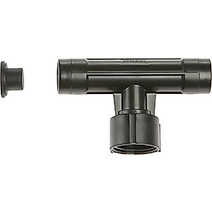 Swan Products MGEZFE3801 Miracle-Gro Soaker System Push on Fitting Replacement Piece: Feeder Connector, Black