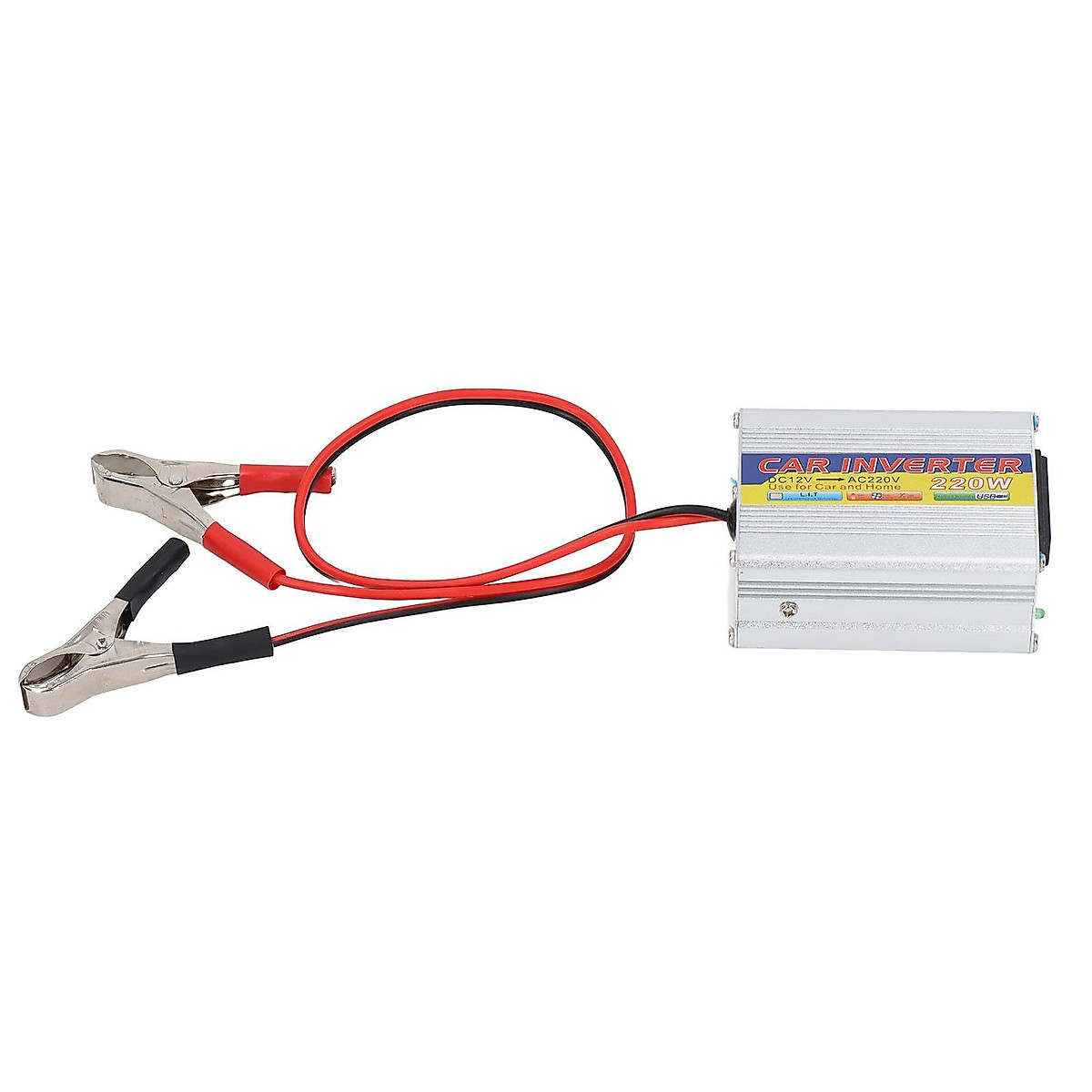 Solar Panel, 12V 30W Portable Solar Panel Kit with 220W Inverter Controller Polysilicon High Efficiency 2 USB Port for RV Boat Car