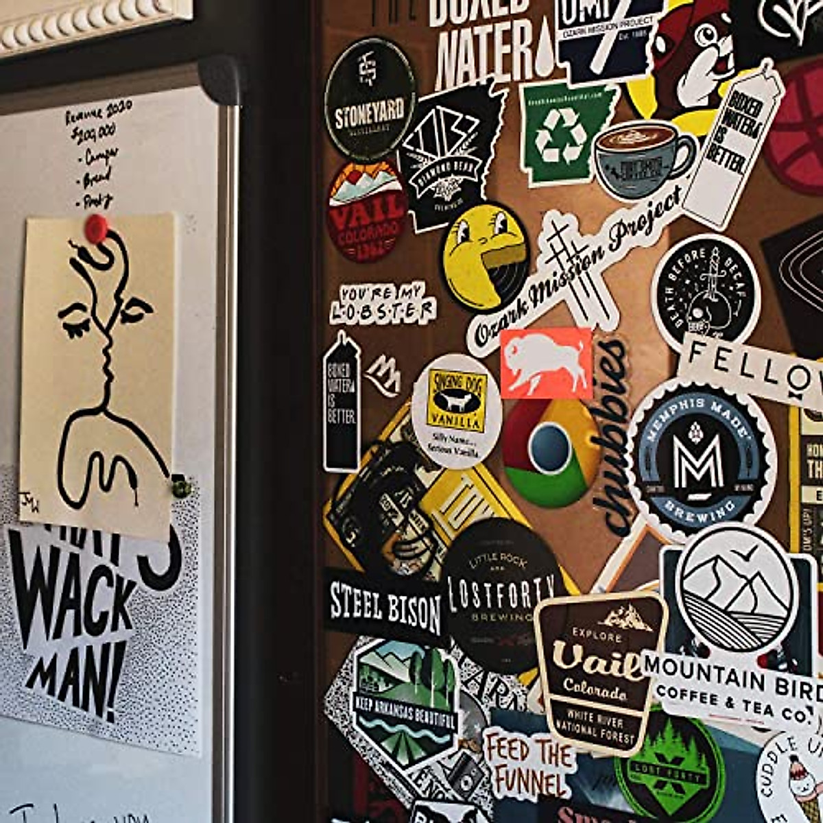 Premium Printable Vinyl Sticker Paper for Inkjet Printer - 25 Matte White Waterproof Decal Paper Sheets - Dries Quickly and Holds Ink Beautifully