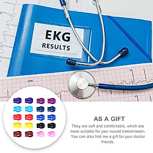 10 Pairs Ear Tip Ear Tips Soft-Sealing Earplug Ear Pieces Universal Earbud Replacement Plastic Parts Accessory