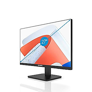 Skyworth 24 inch Monitor Full HD 1920 x 1080p 75Hz IPS Display, 16.7M 8bit 99% sRGB Computer Monitor, HDMI VGA Audioout Displayport, Ultra Slim Monitor for PC Desktop, Metal Black, 24B1H