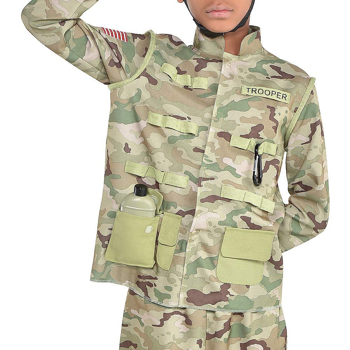 Amscan 841190 Combat Soldier Costume, Children Small Size, 1 Piece