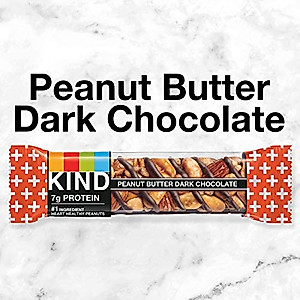 KIND Nut Bars Favorites Variety Count, 1.4 Ounce, 12 Count, Dark Chocolate Nuts and Sea Salt, Peanut Butter Dark Chocolate, Caramel Almond and Sea Salt