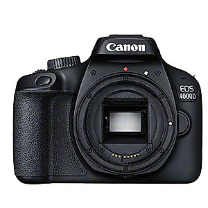 Canon EOS 4000D Camera w/ 18-55mm F/4-5.6 is STM Lens + Canon Case + 32GB SD Card (13pc Bundle) (Renewed)