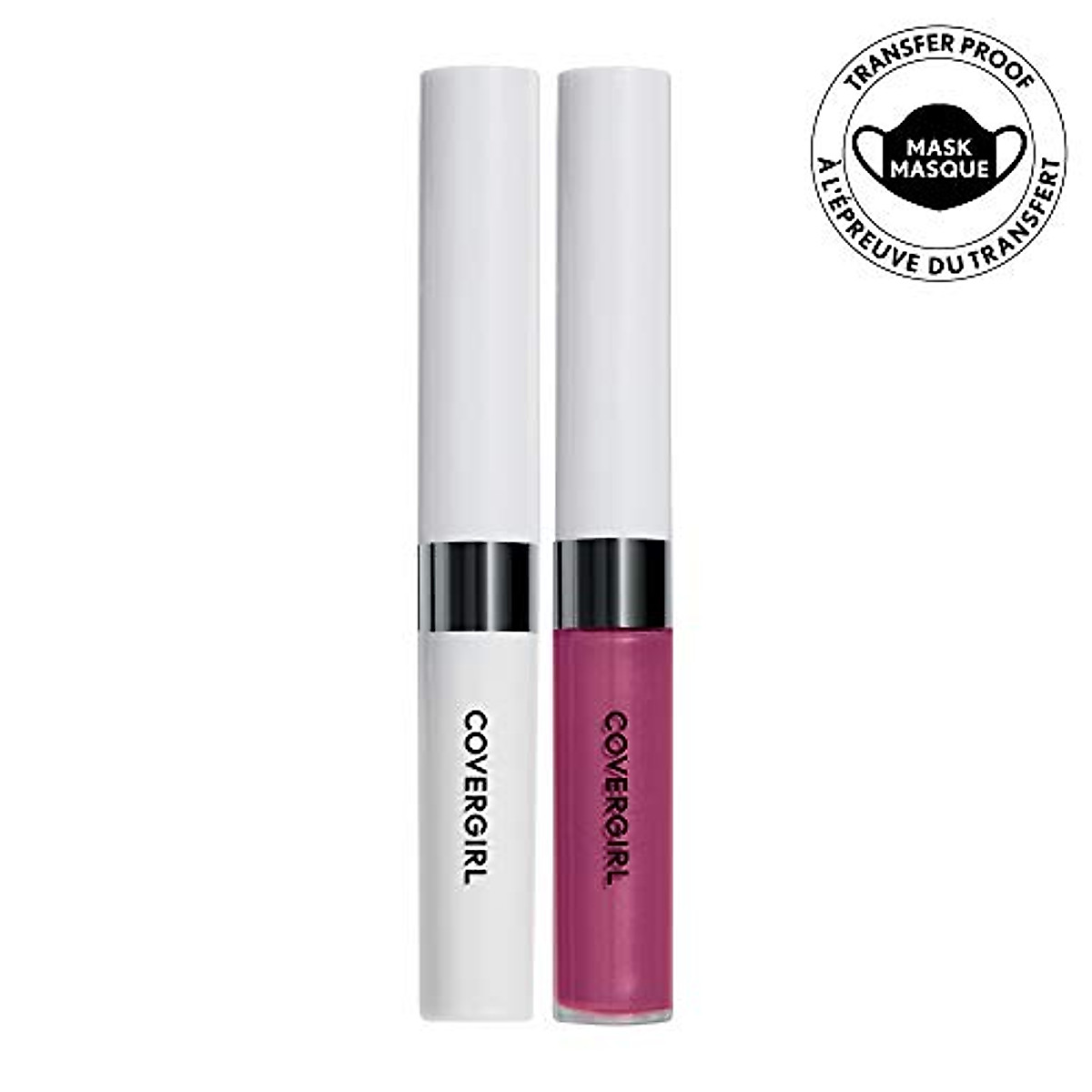 COVERGIRL Outlast All-Day Lip Color Custom Reds, Unique Burgundy , 2 Piece Set