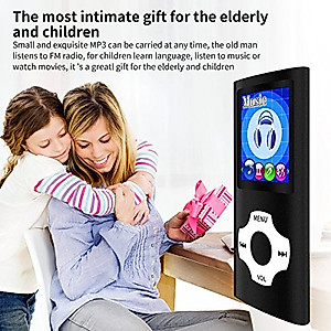 MYMAHDI Support TF Cards Slim 1.8" LCD Mp3 Mp4 Player Media/Music/Audio Player with Accessories Black