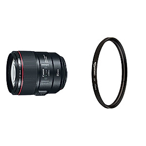 Canon EF 85mm f/1.4L with UV Protection Lens Filter