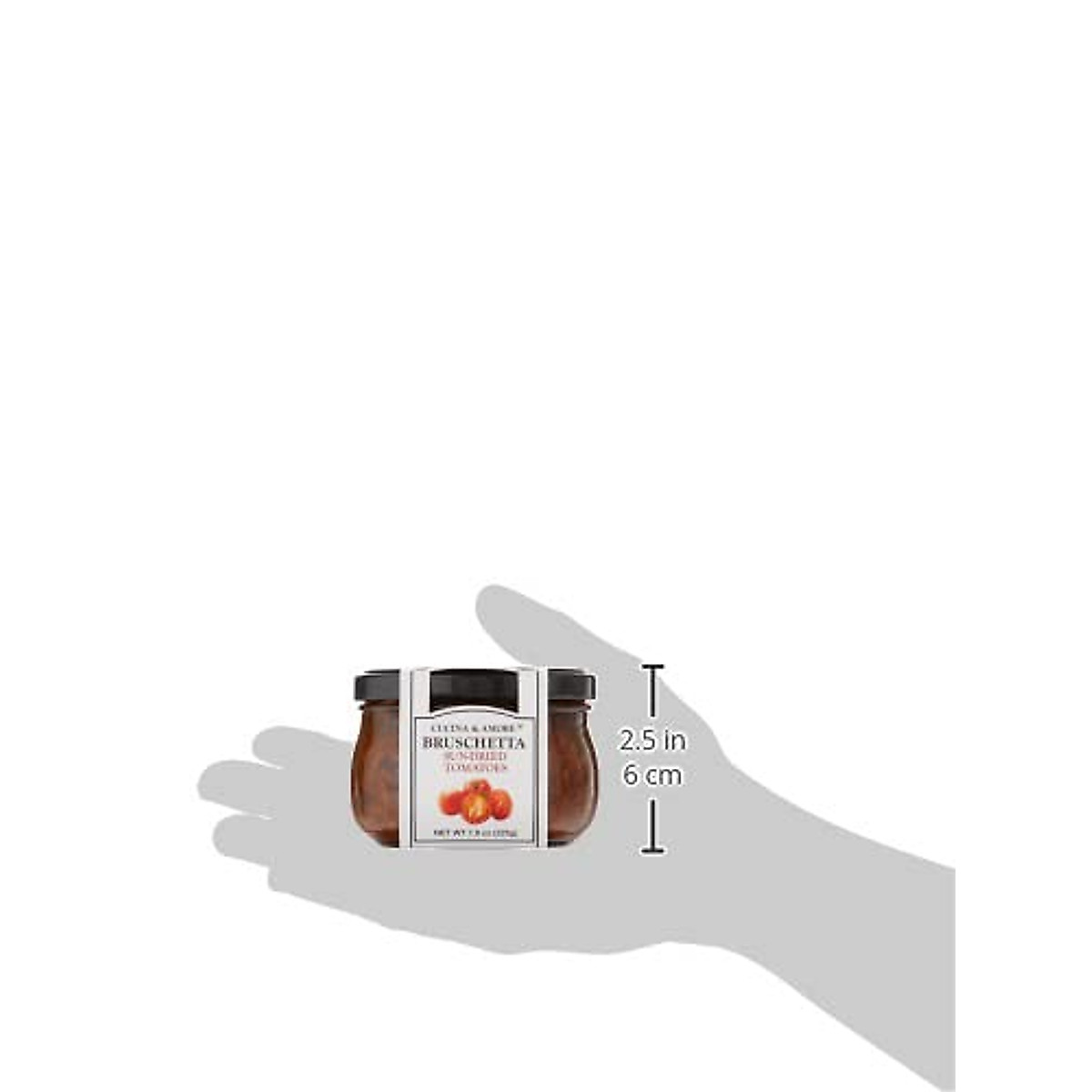 CUCINA & AMORE Sun Dried Tomato Bruschetta, 7.9 OZ