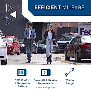 Hiboy S2 Pro Electric Scooter, 500W Motor, 10" Solid Tires, 25 Miles Range, 19 Mph Folding Commuter Electric Scooter for Adults