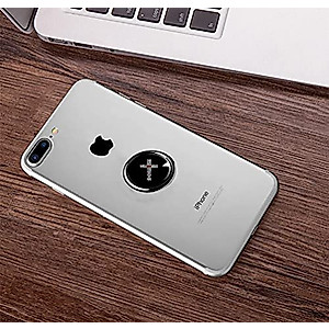 XUTAI Christ Christian CrossImage Image Glass Dome Custom Phone Finger Holder Bracket 360°Rotation Accessories Ring Stand for Cell Phones