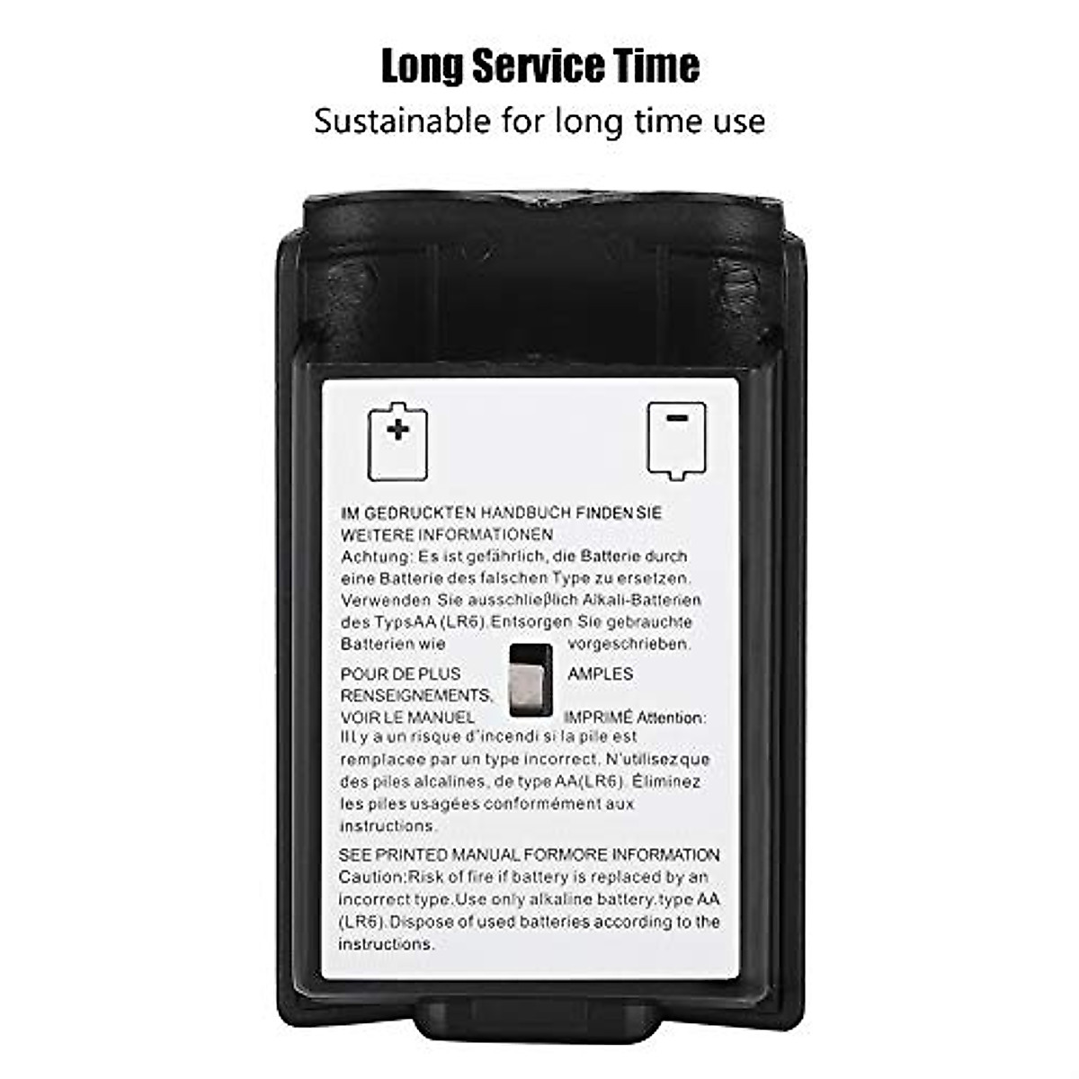 Shell Case Cover Kit, Battery Cover Anti-Abrasion Oil Injection Process Easy to Install for Game Controller(Black)