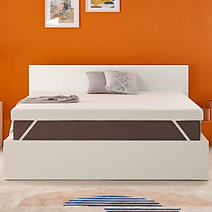 OYT Twin Size Mattress Topper,3 Inch Gel Memory Foam Mattress Topper for Cooling Sleep & Pressure Relieving,Mattress Pad in a Box with with Removable & Washable Cover, CertiPUR-US Certified