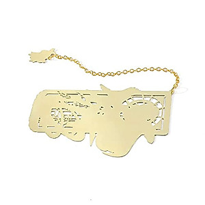 Genshin Impact Venti Metal Bookmark - Classic Anime Figure Bookmark, Great Gift for Game Fans, Reader, Friends or Teachers