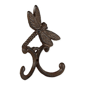 Accent Plus Dragonfly Wall Hook (Set of 2)