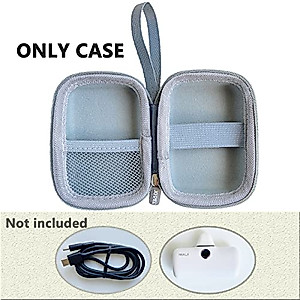 JCHPINE Protective Carrying Case for iWALK Portable Charger Ultra-Compact Power Bank Accessories (Gray Case Only)