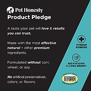 PetHonesty Hemp Calming Max Strength Chews for Dogs - All-Natural Soothing Snacks with Hemp + Valerian Root, Dog Stress & Dog Anxiousness - Helps Aid with Thunder, Fireworks, Chewing & Barking (Duck)