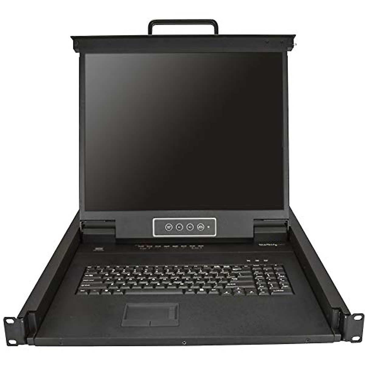 StarTech.com 8 Port Rackmount KVM Console w/ 6ft Cables - Integrated KVM Switch w/ 19" LCD Monitor - Fully Featured 1U LCD KVM Drawer- OSD KVM - Durable 50,000 MTBF - USB + VGA Support (RKCONS1908K)