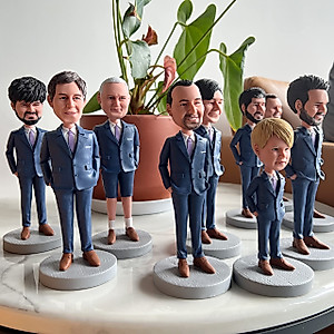 Custom Bobbleheads: Doctor White Coat | Fully Customizable Doctor | Personalized Bobbleheads Best Gifts for Doctor