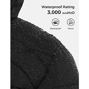 ZSHOW Boys' Winter Coat Thick Fleece Lined Quilted Puffer Jacket Insulated Outerwear Coat(Black,14-16)