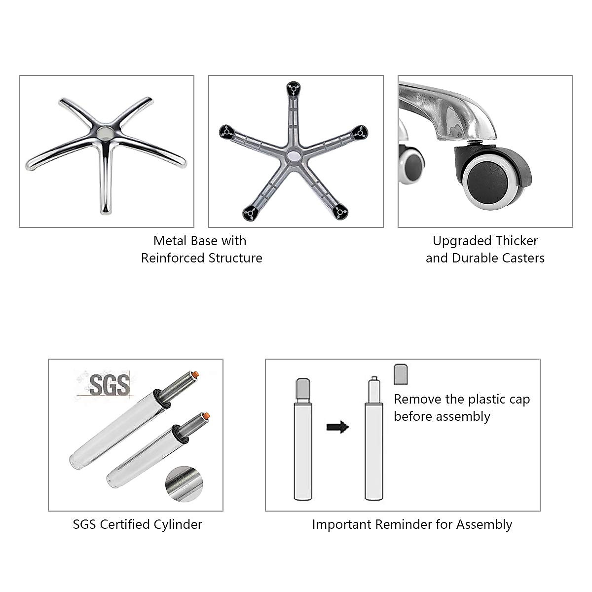 Drafting Chair Tall Office Stool with Wheels,Heavy Duty Shop Stool Chair for Studio,Workshop,Office, Home Office (Black, Classic with Footrest)