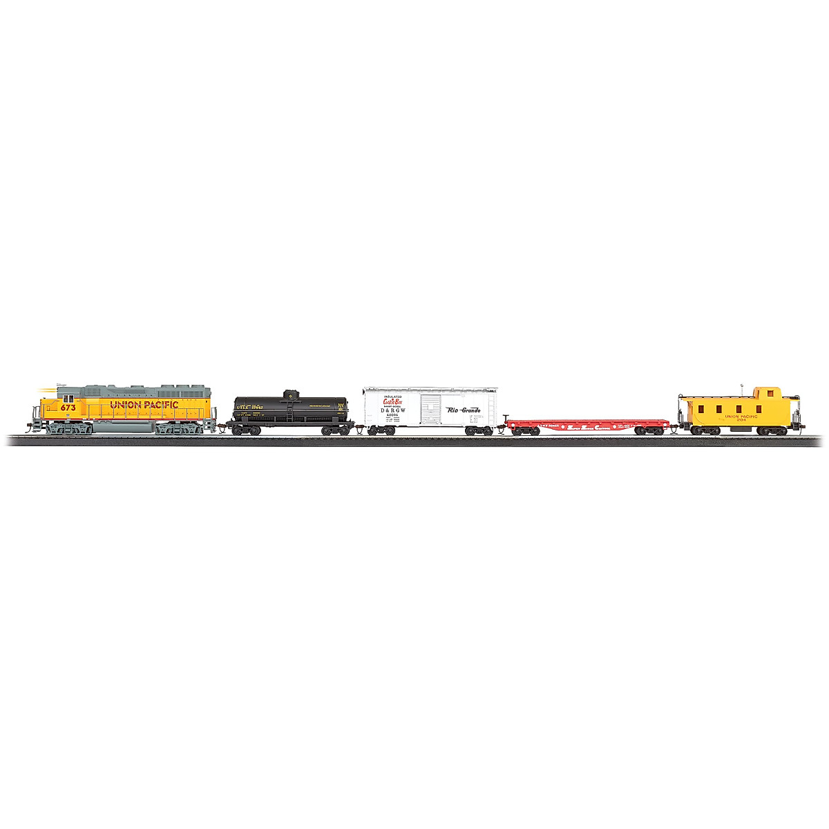 Bachmann Trains - Track King Ready to Run Electric Train Set - HO Scale