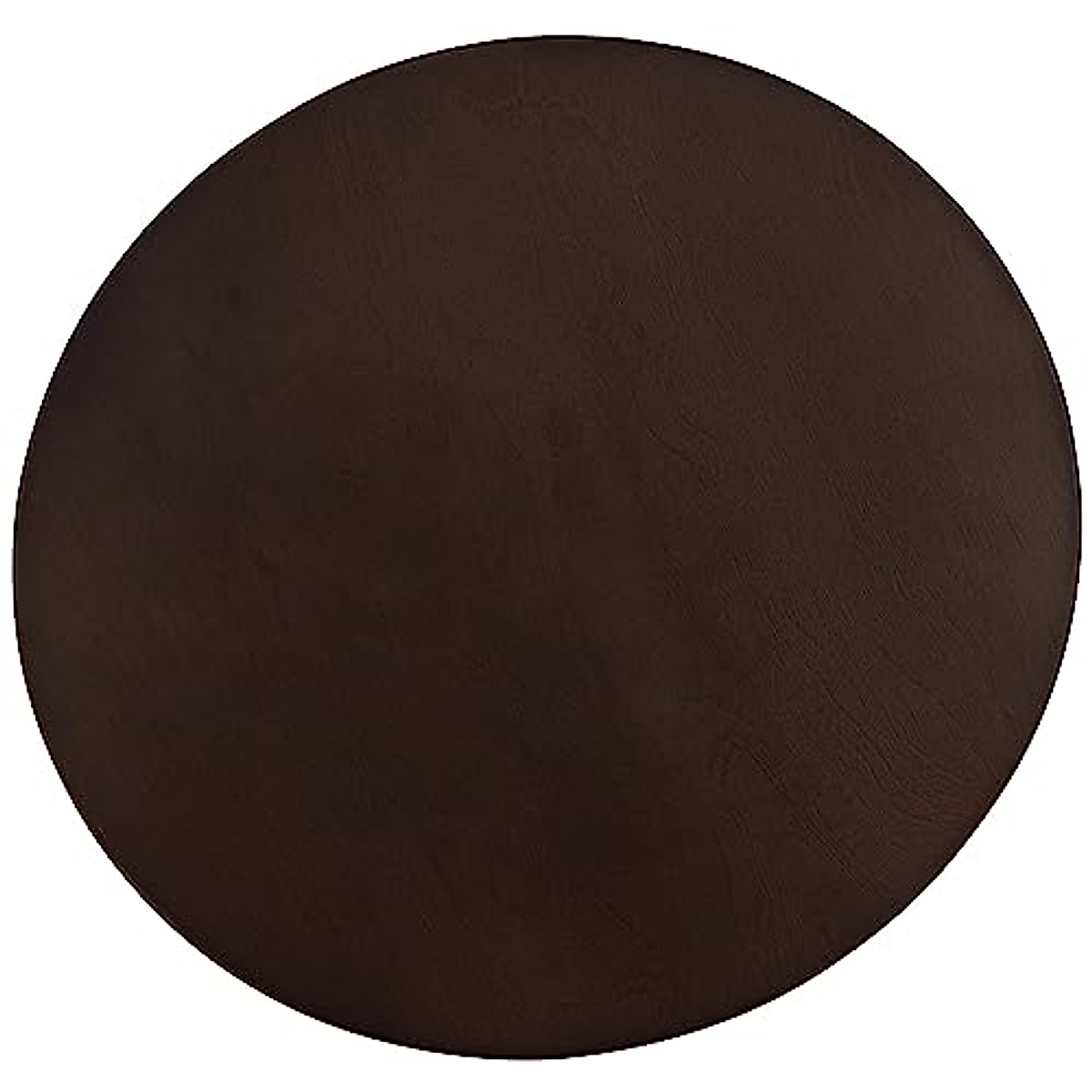 Benchmaster Bailey Modern Minimalist Slate Round Standing Pedestal Table 15" Wide Black for Spaces Living Room Bedroom Bedside Entryway House Home Office