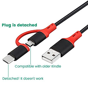 Cord for Charging Amazon Kindle Paperwhite E-Reader, Fire Tablet - Charger USB Cable