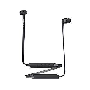 Sudio Elva Wireless Bluetooth Earphones with Bluetooth Audio Transmitter (Black)