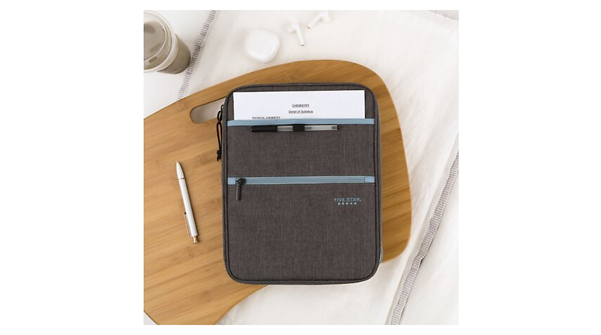 Five Star Zipper Binder: 1 in. / 375 Sheet Capacity