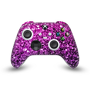 Head Case Designs Officially Licensed PLdesign Purple Pink Art Mix Vinyl Sticker Gaming Skin Decal Cover Compatible With Xbox Series X/S Controller