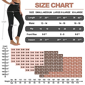 Hmuuo 3 Pack Leggings for Women High Waisted Tummy Control No See-Through Yoga Pants Workout Running Leggings