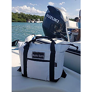 NorChill Soft Coolers 48 Can Insulated Marine Boatbag Soft Sided Cooler, White
