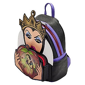 Loungefly Disney Villains Evil Queen Apple Womens Double Strap Shoulder Bag Purse