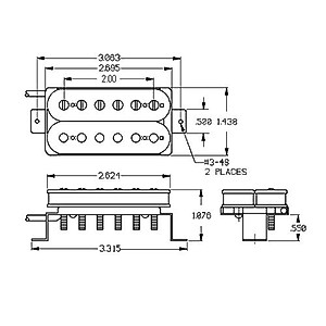Seymour Duncan APH-2s Alnico II Pro Slash Signature Humbucker Set - Electric Guitar Pickups - Zebra.