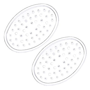 Better Houseware soap bar Holder,Set of 2 bar soap Holder for Shower, Non-Slip Plastic soap Holder for Bathroom Kitchen,soap Tray for Shower use