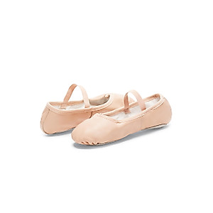 Balera Womens Ballet Shoe Leather Full Sole